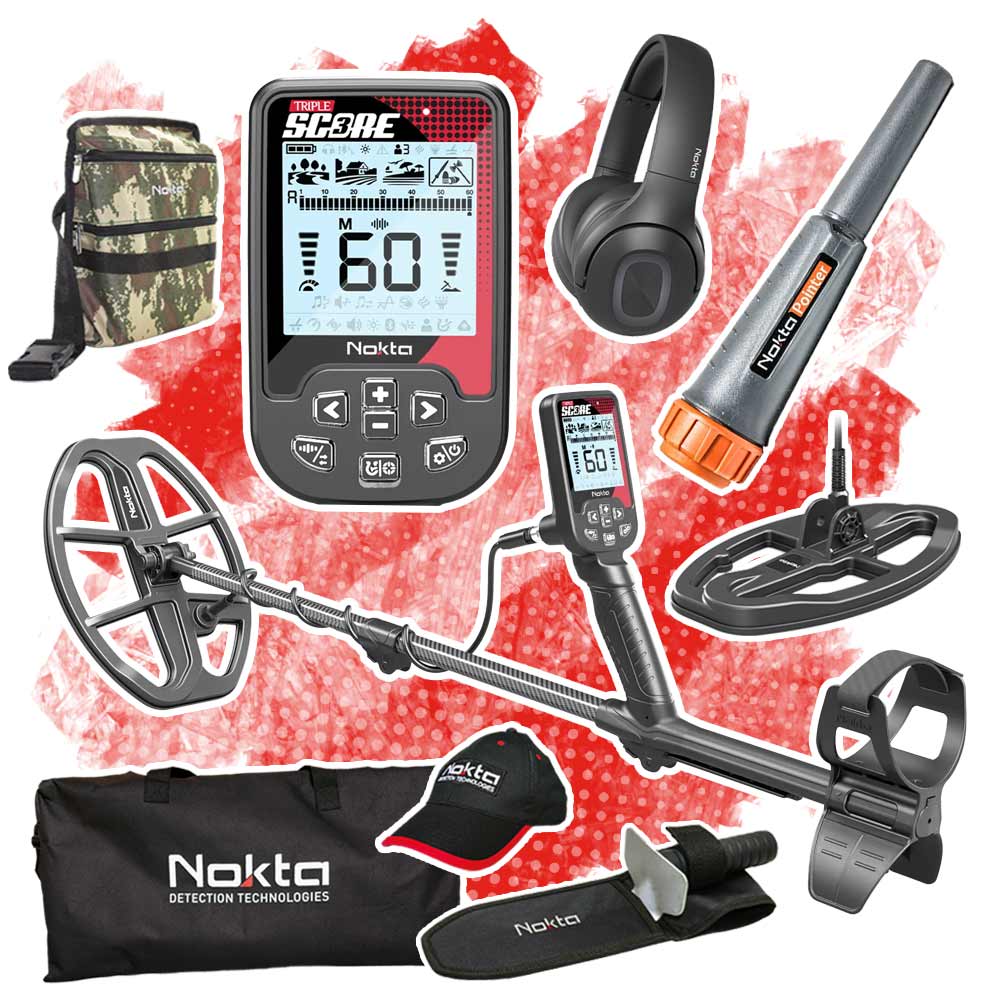 Metalldetektor Nokta Score 3 PRO PACK